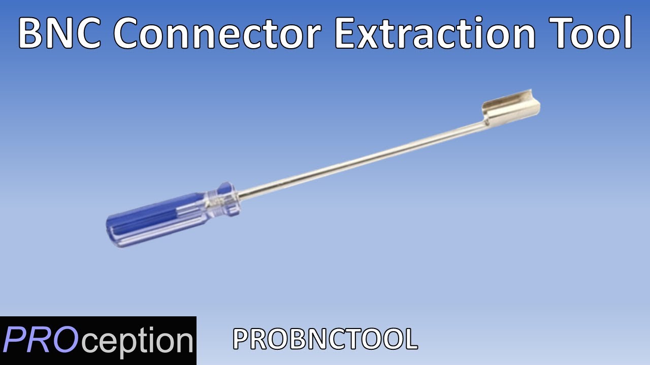 BNC Connector Extraction Tool - YouTube