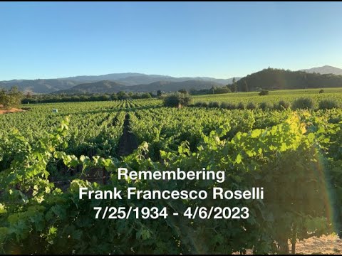 Remembering Frank Francesco Roselli 2023 - YouTube