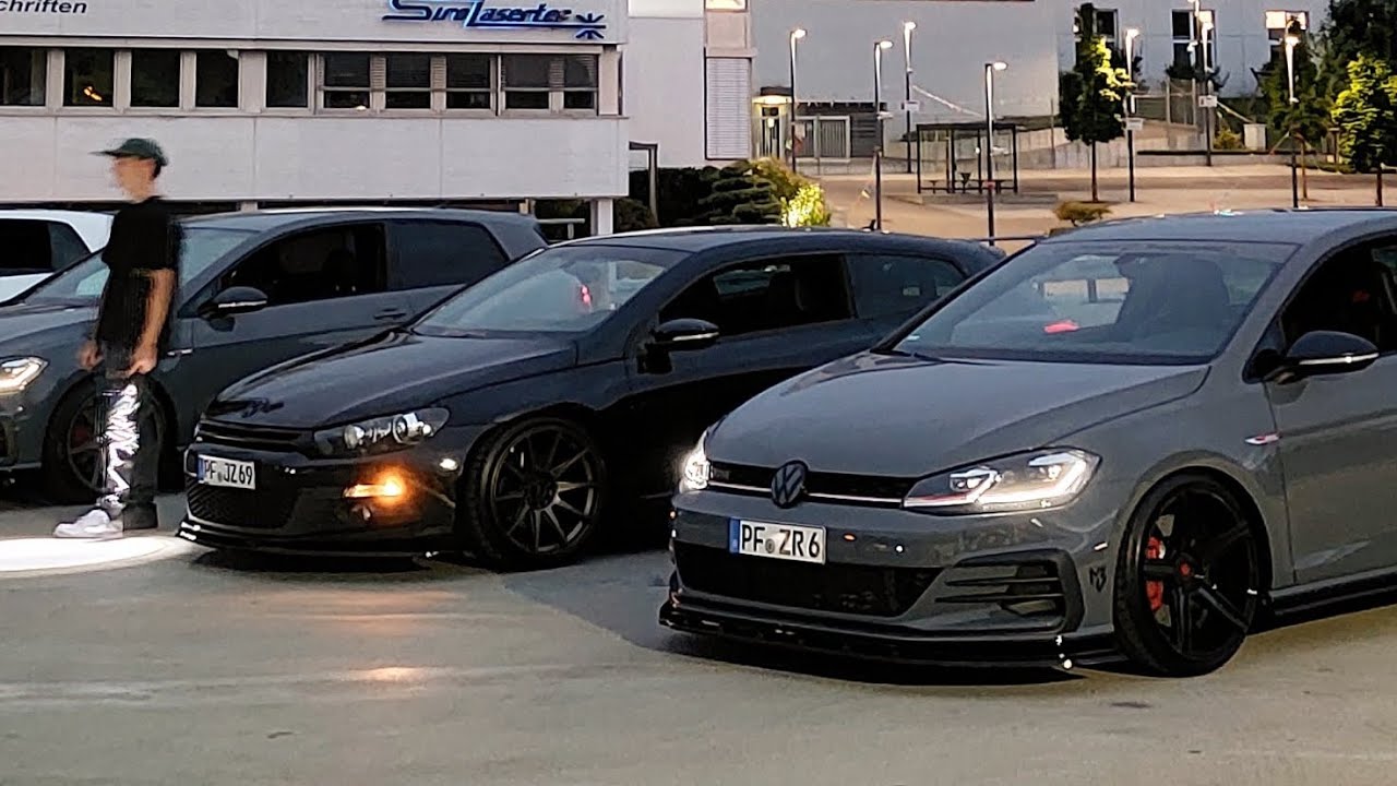 Static VW Scirocco mk 3 - YouTube