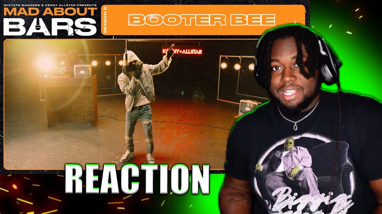 SO MUCH VIOLENCE | American Reacts To Booter Bee - Mad About Bars w ...