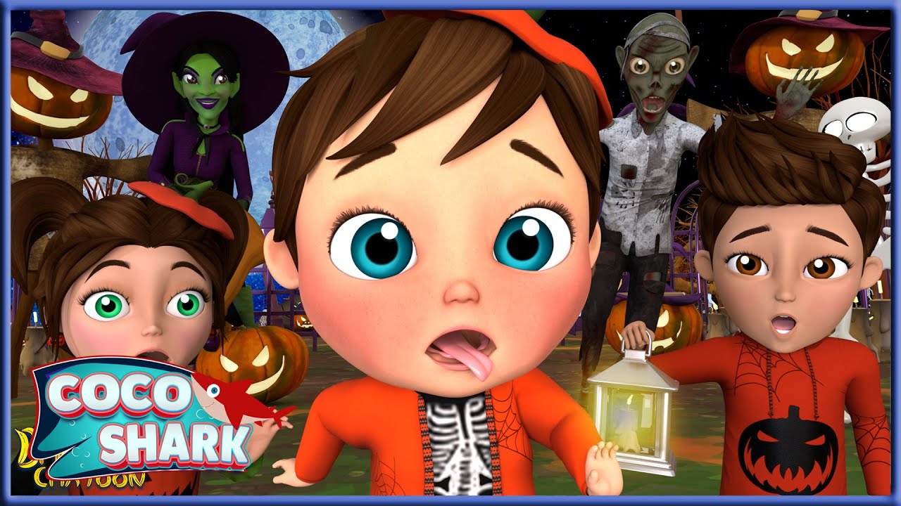 The Witch next door + More Nursery Rhymes & Kids Songs - Coco Shark ...