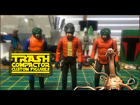 Custom Star Wars Figures - Walrus Man (Full Version) tutorial - Trash ...
