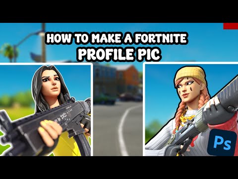 How To Get A CUSTOM FORTNITE PROFILE PICTURE ┃ PHOTOSHOP! - YouTube