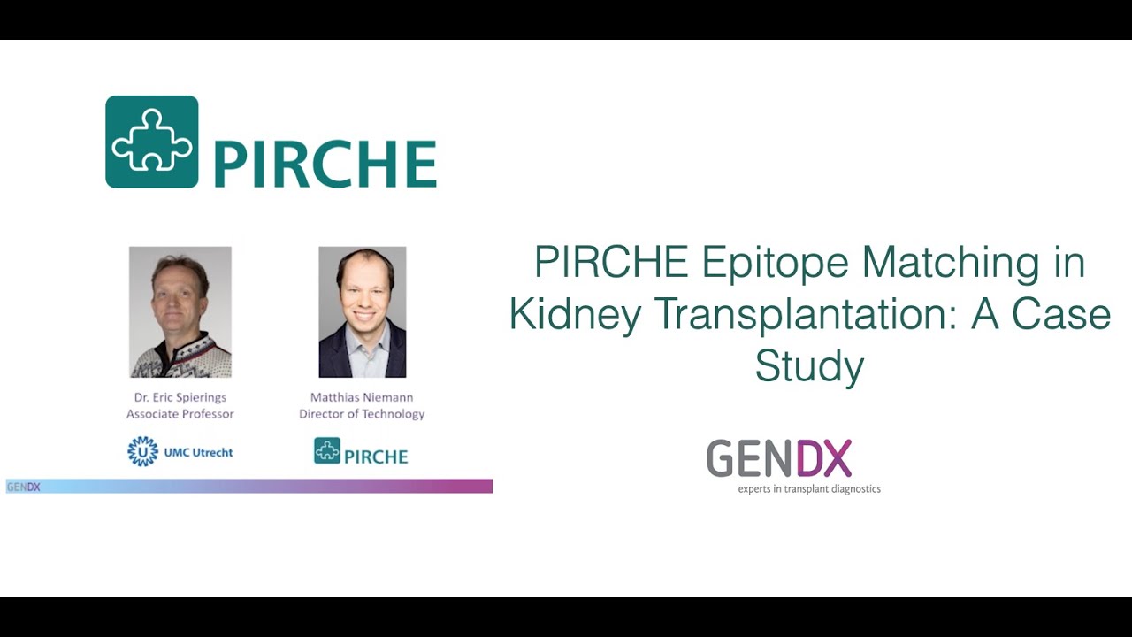 PIRCHE Epitope Matching in Kidney Transplantation A Case Study (In ...