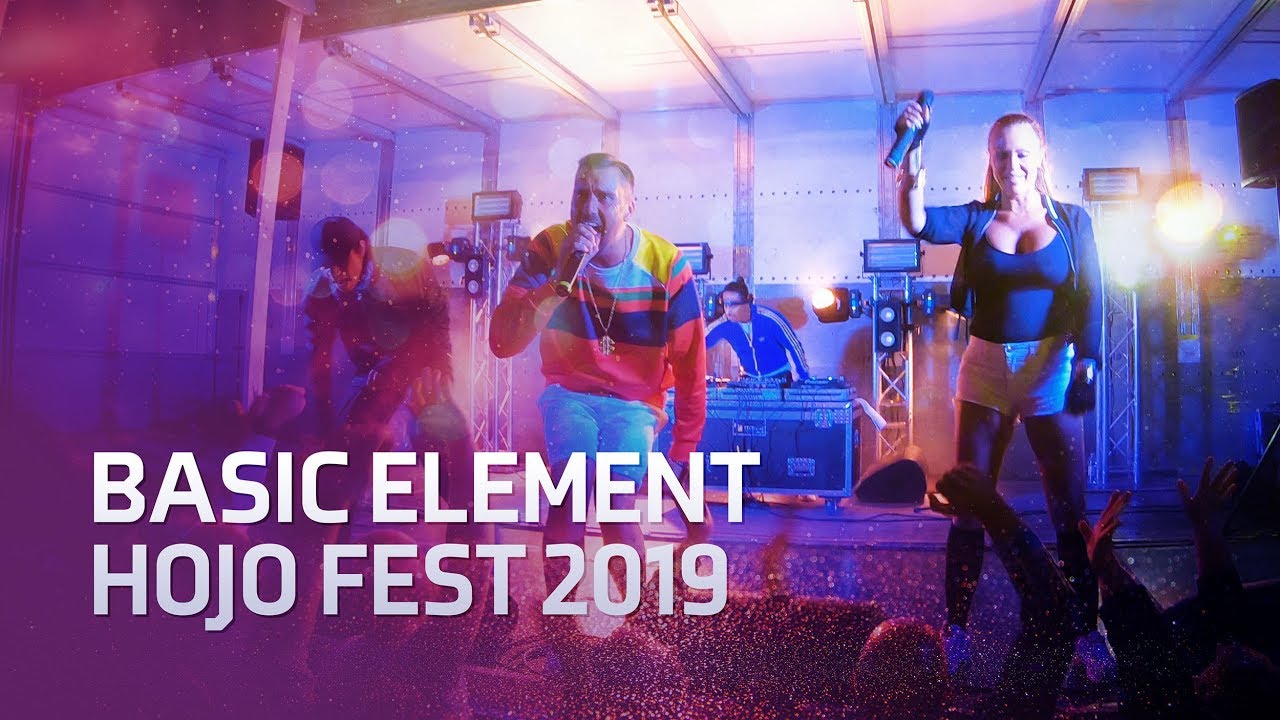 Basic Element SWE LIVE @ Hojo Fest 10.8.2019 [Eurodance 90s] - YouTube