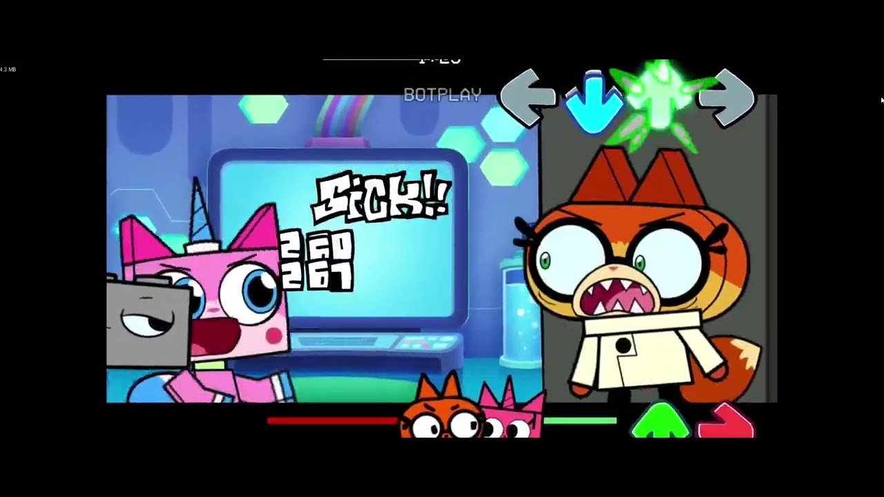 FNF The Holiday Mod II - Zanta but Unikitty sings it REMASTERED - YouTube