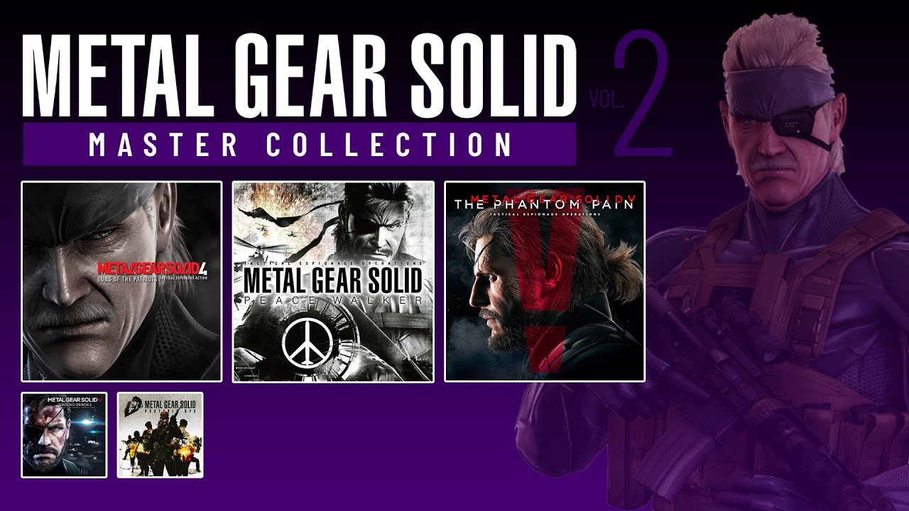 Metal Gear Solid Master Collection Vol 2 - شو هنن الألعاب اللي بدي ...