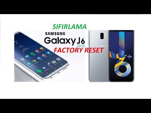 SAMSUNG J6 & J6 PLUS FACTORY RESET, SIFIRLAMA, RESETLEME
