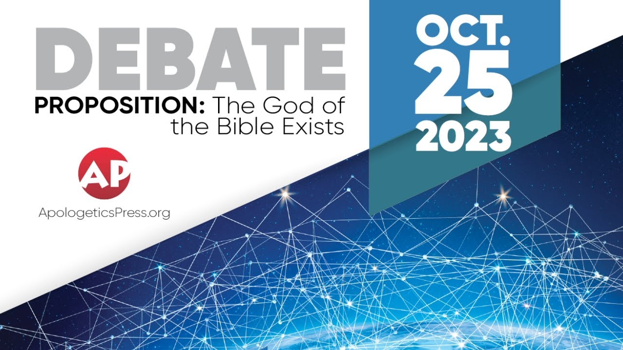 Kyle Butt / Michael Shermer Debate | Proposition: The God of The Bible ...