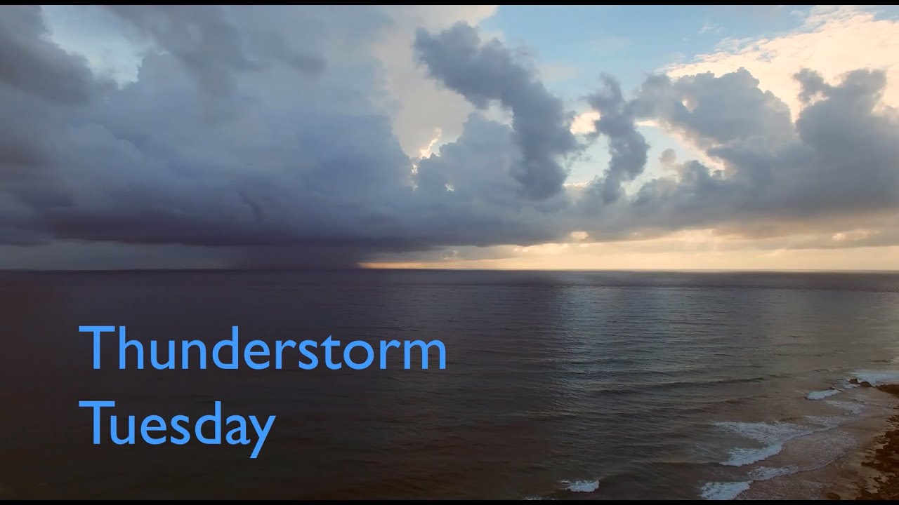 Thunderstorm Tuesday - YouTube