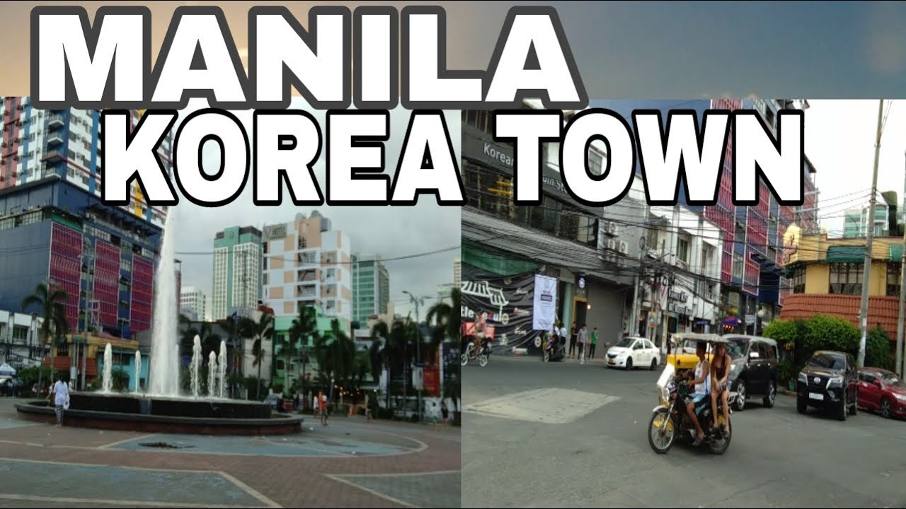 MANILA KOREA TOWN WALKING TOUR - YouTube