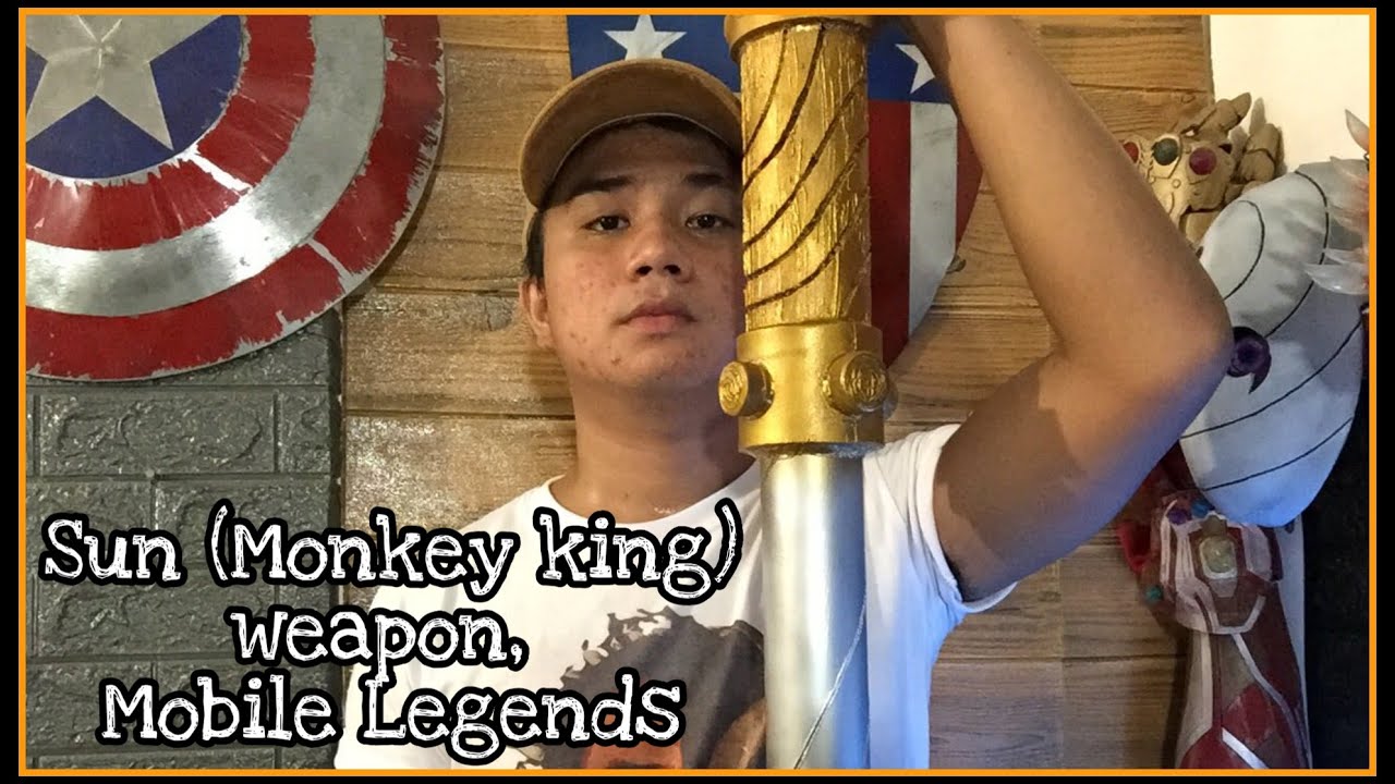 DIY| "Sun (Monkey King) weapon" |Mobile Legends - YouTube