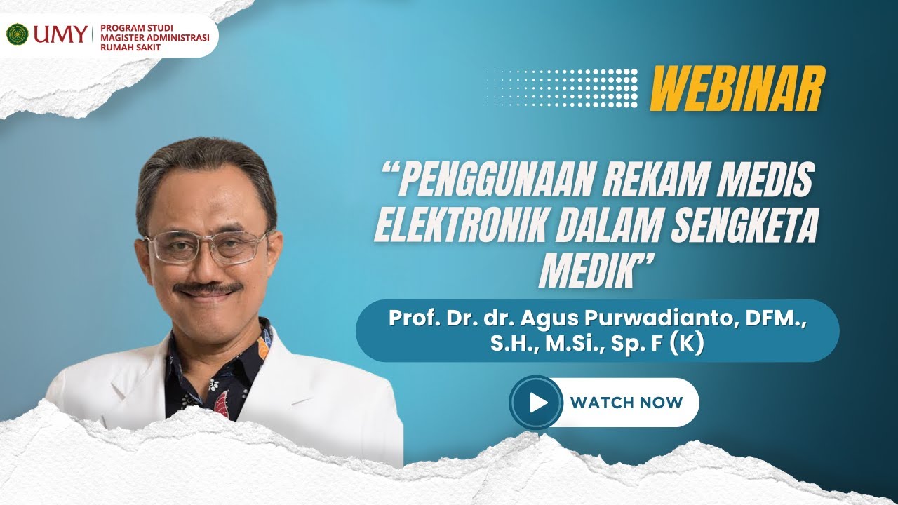 Penggunaan RME dalam sengketa medik - Prof. Dr. dr. Agus Purwadianto ...