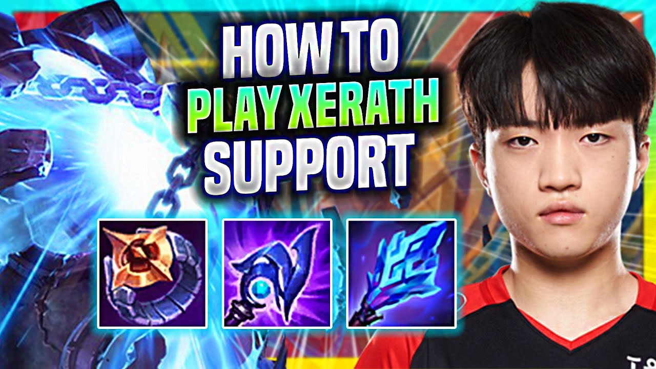 Learn How To Play Xerath Support Like A Pro T1 Keria Plays Xerath
