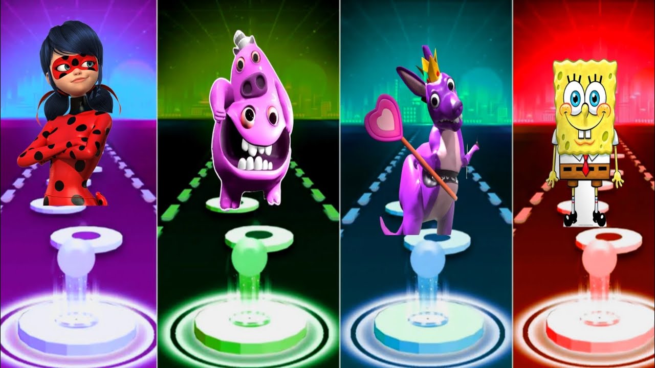 Miraculous🆚CHEF PIGSTER🆚FAIRY URUROO KANGAROO🆚SpongeBob SquarePants💥Who ...