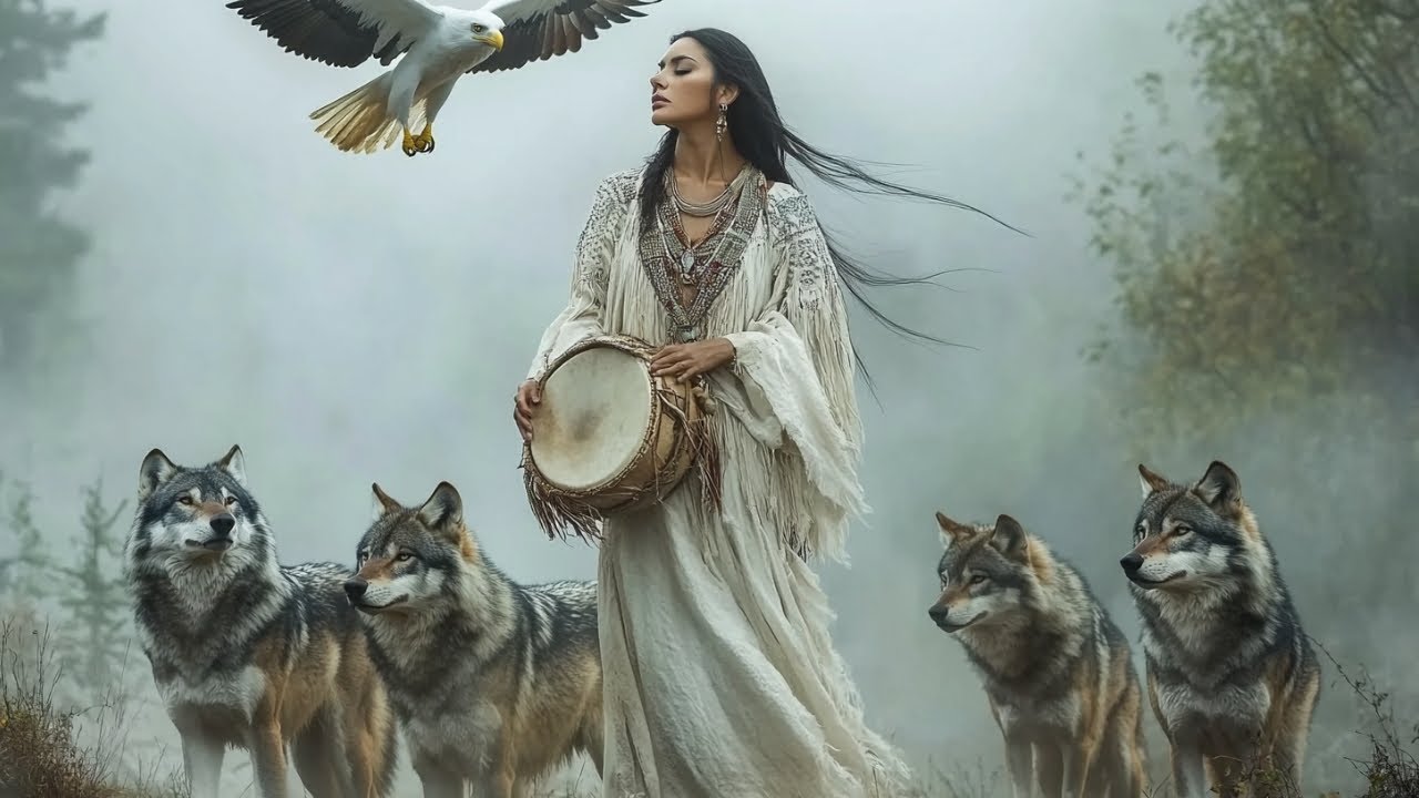 Peaceful Native American Flute Music for Meditation & Stress Relief ...