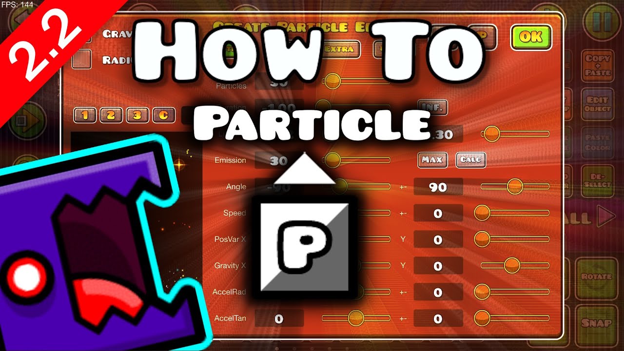 How To Use Particle System - Full Tutorial - Step By Step/Everything ...