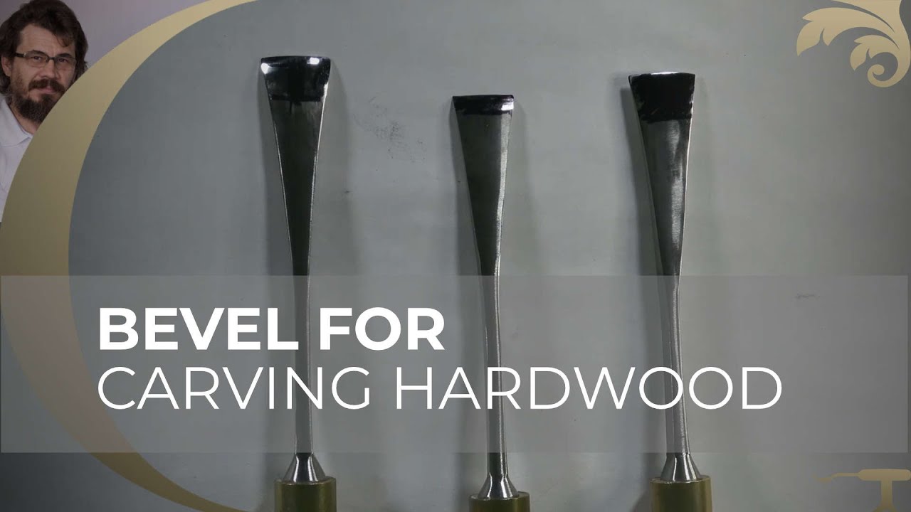 What bevel should I have when carving hardwood -( WOOD CARVING ...