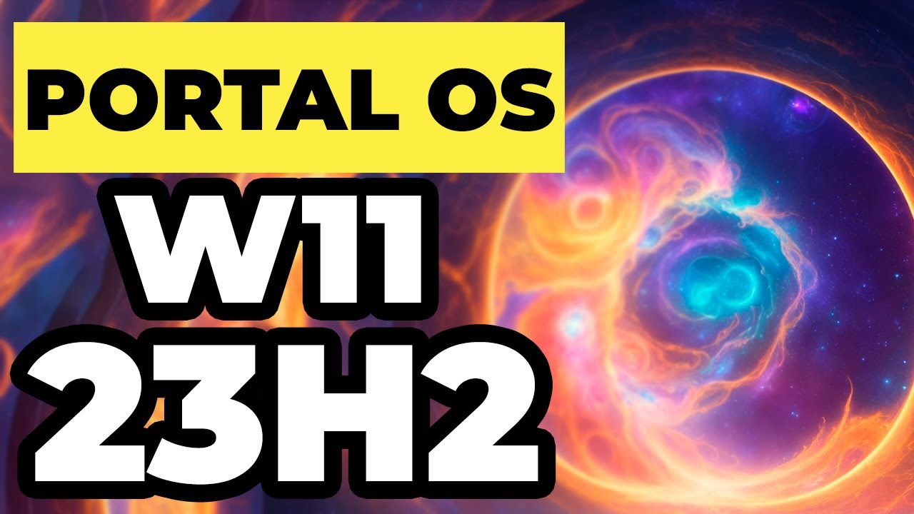 💥PORTAL OS 2024 🔴 Cómo instalar WINDOWS 11 LITE 23H2 - YouTube