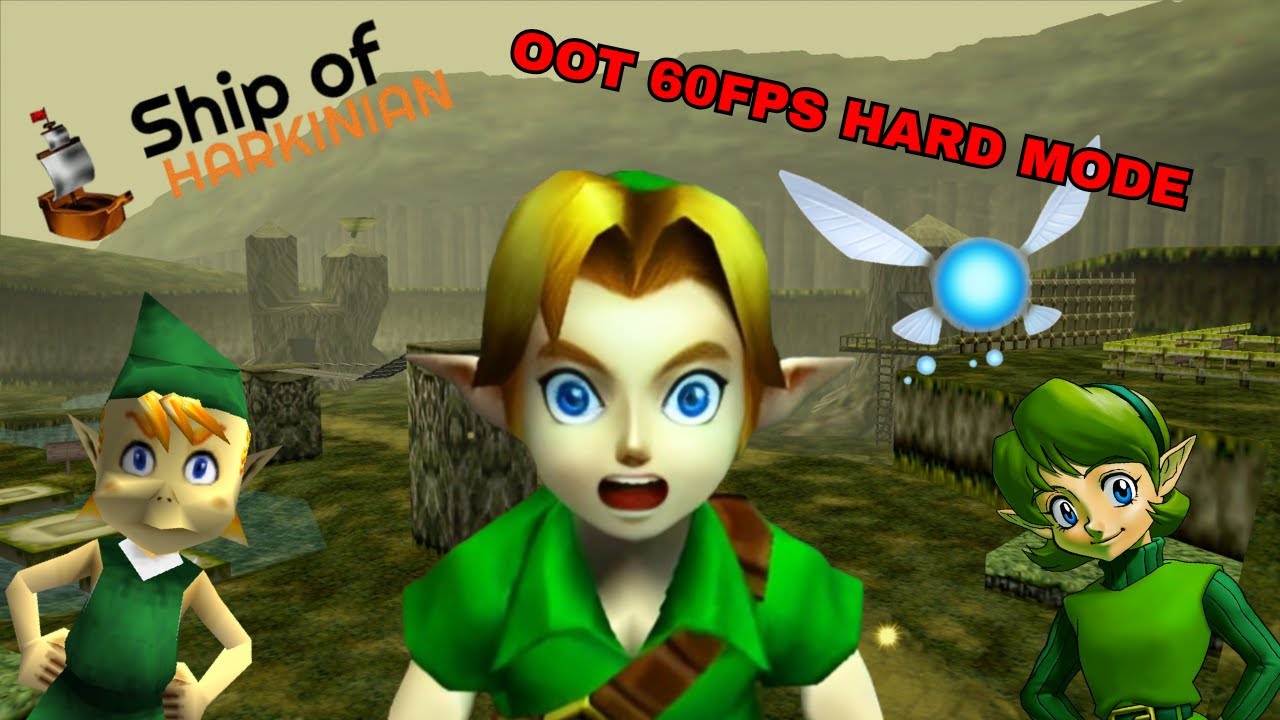 Ocarina of Time has NEVER looked BETTER!!!!! || SoH OOT Hard Mode ...