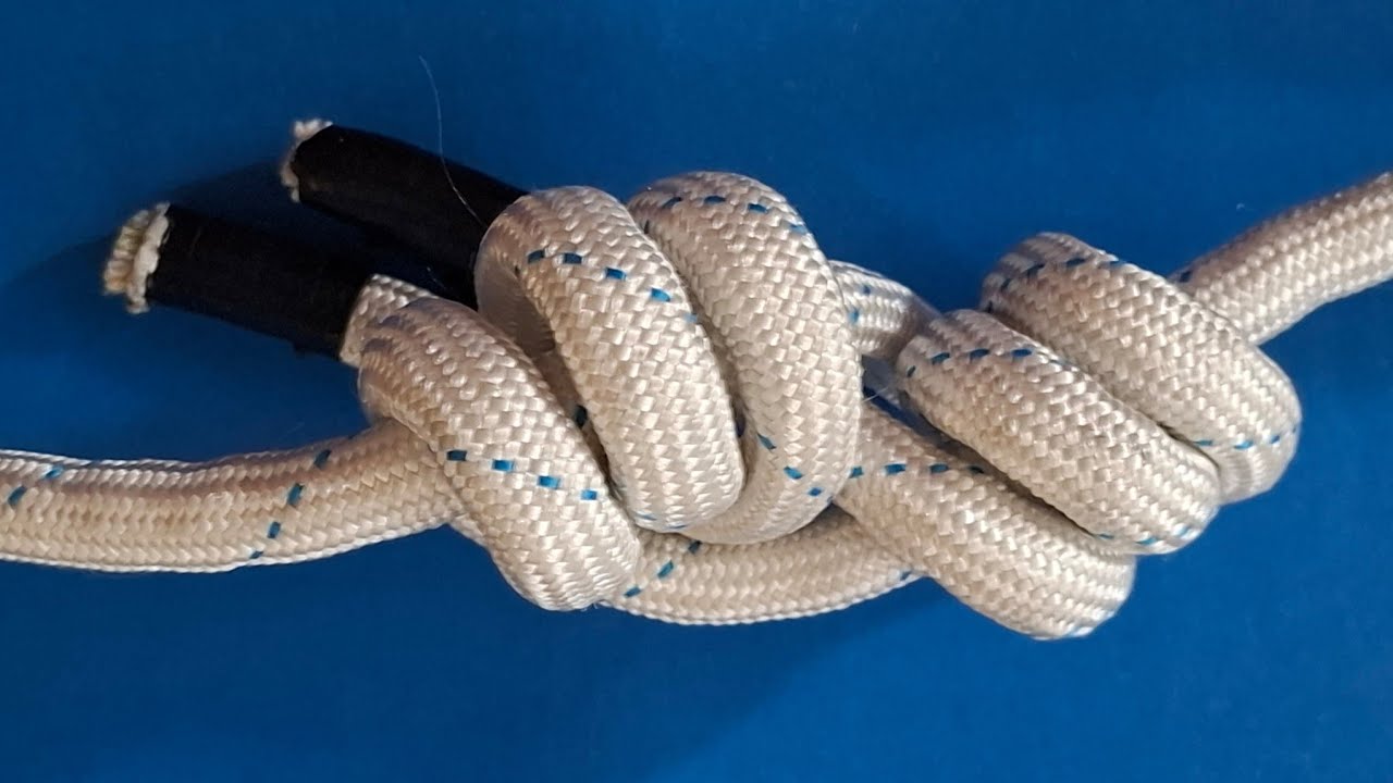 How to tie two very strong and simple ropes - YouTube