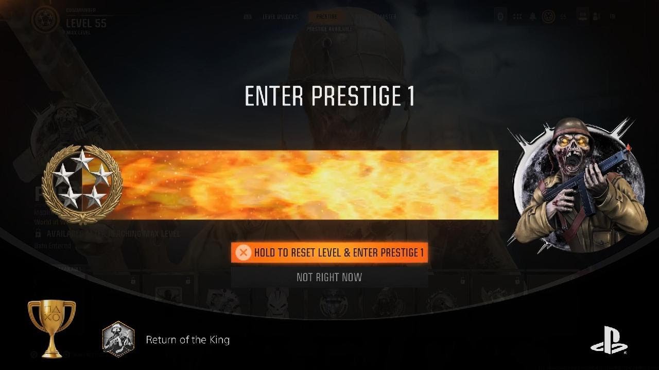 Call of Duty Enter Prestige Master - YouTube