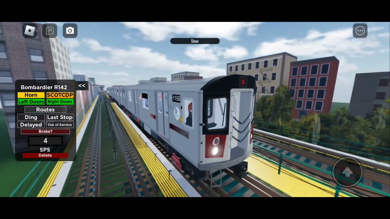 Roblox Realistic NYC Subway Train Simulator Reworked: operates the R142 ...