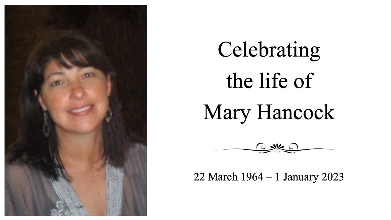 Mary Hancock Funeral - YouTube