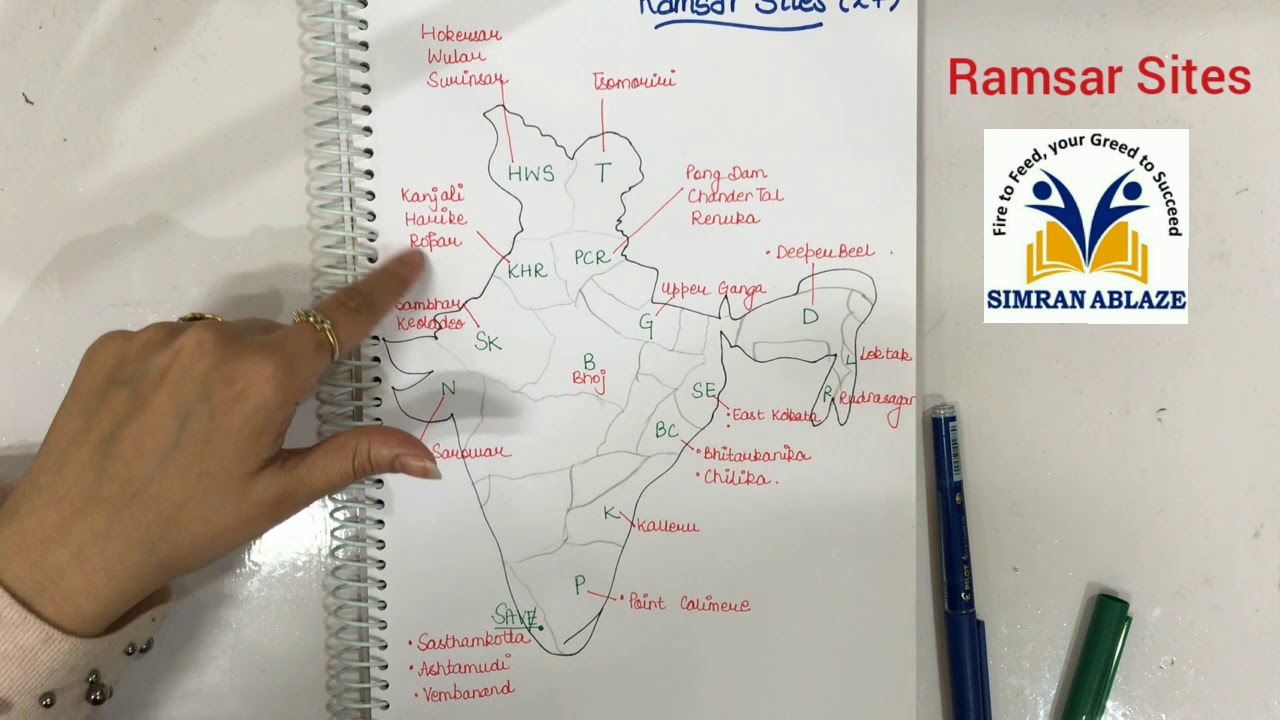 Ramsar Sites in India - Trick to remember Ramsar Sites - YouTube