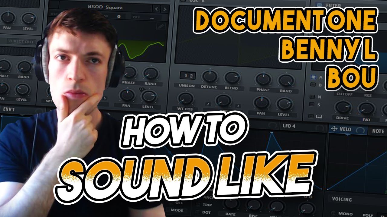 Rollers DnB Wobble Bass in Serum (Benny L, Bou, Document One) - YouTube