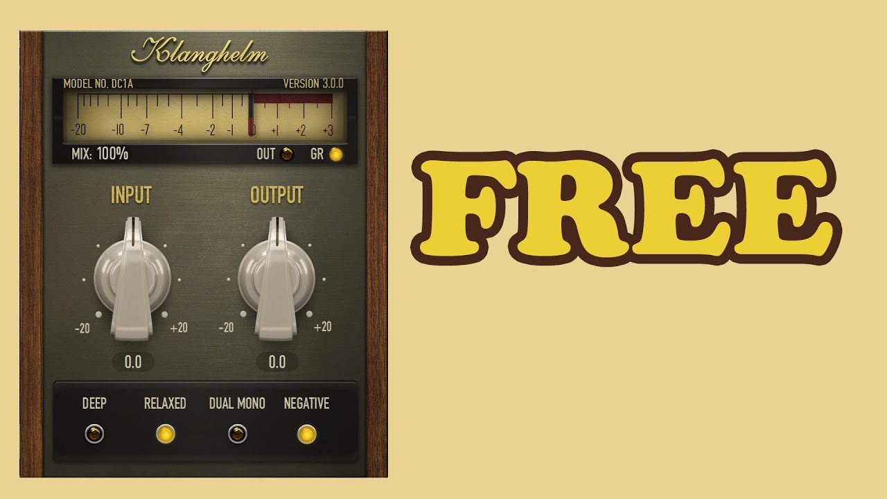 FREE DC1A by Klanghelm - YouTube