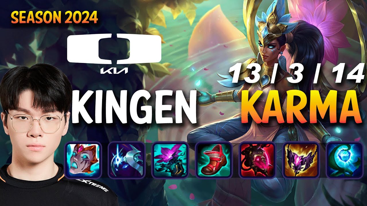 DK Kingen KARMA Top vs AATROX - Patch 14.2 KR Ranked | lolrec - YouTube