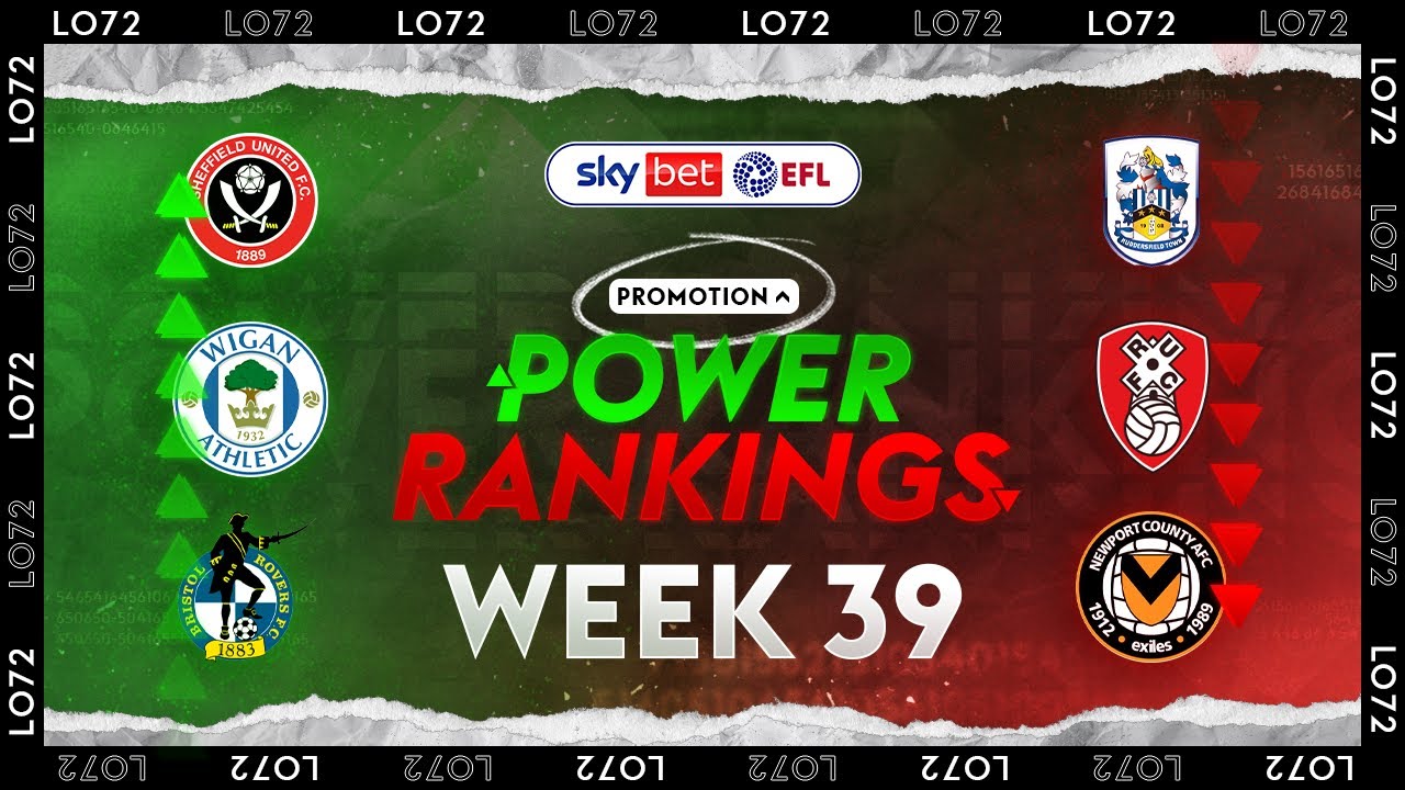 EFL PROMOTION POWER RANKINGS | Episode #2 - YouTube