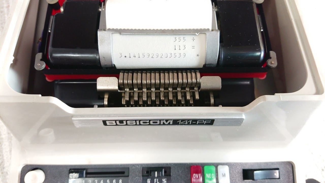 BUSICOM 141-PF - YouTube