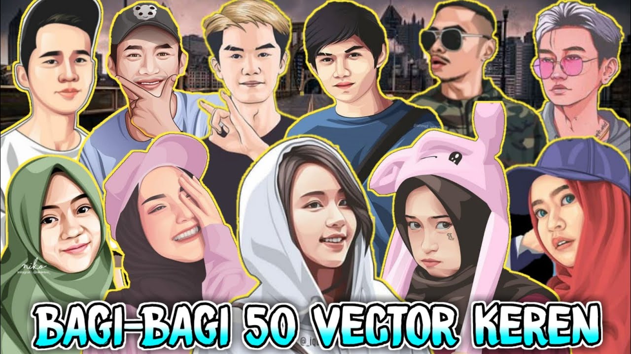 Bagi Bagi Vector Keren Terbaru - YouTube