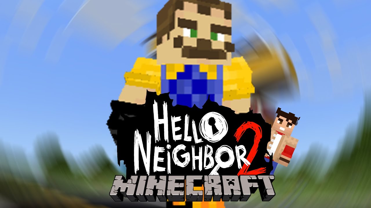 LE VOISIN LOUCHE est venu DANS MINECRAFT ?! | Hello Neighbor Minecraft ...
