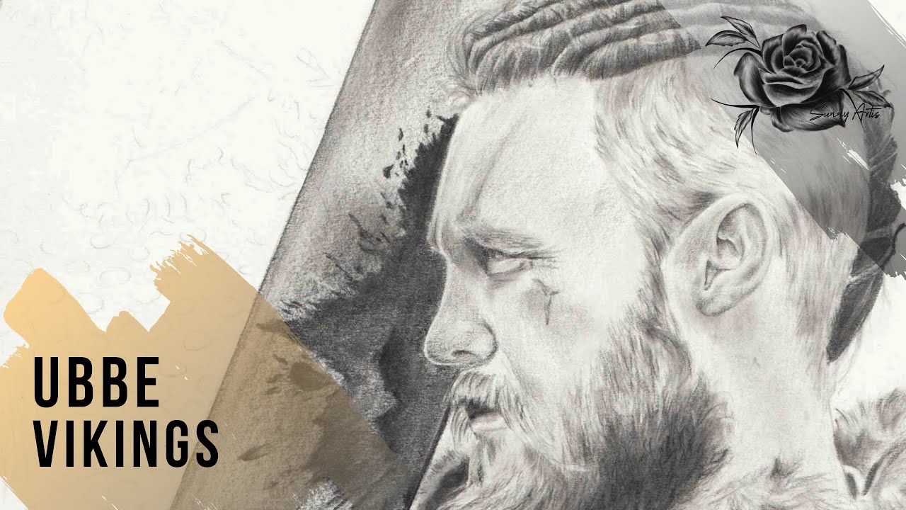Ubbe Ragnarsson - Vikings drawing - YouTube