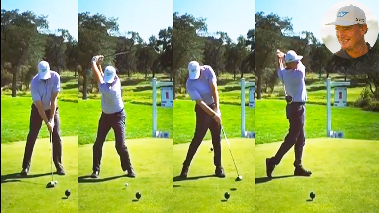 Ernie Els アーニー・エルス プロゴルファー DRIVER SHOT SLOW MOTION !!! - YouTube