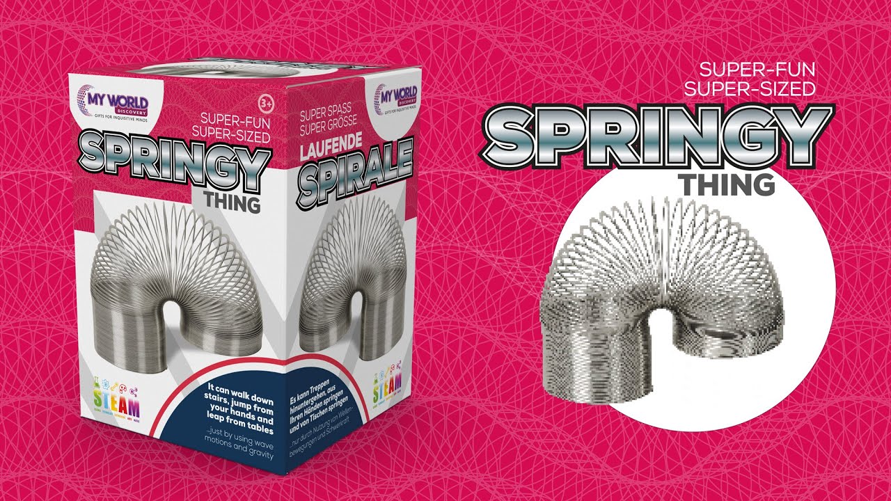 10687 Supersized Springy Thing - YouTube