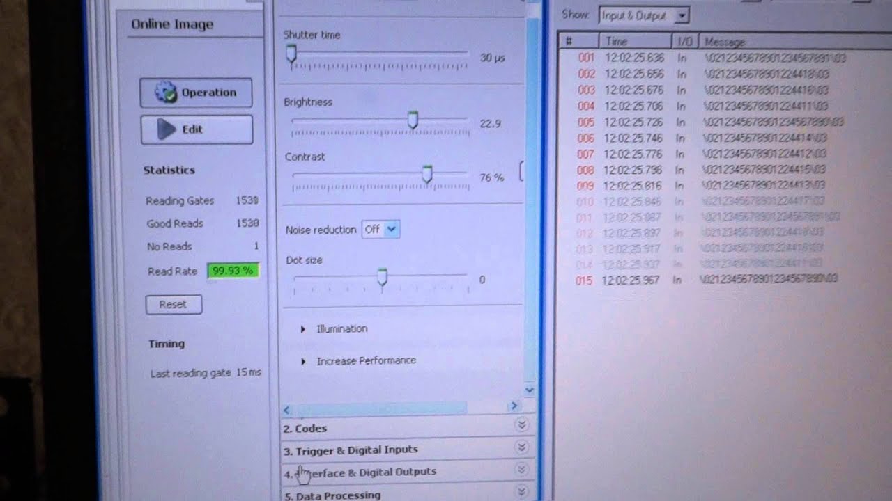 SICK lector 620 Barcode Reader - YouTube