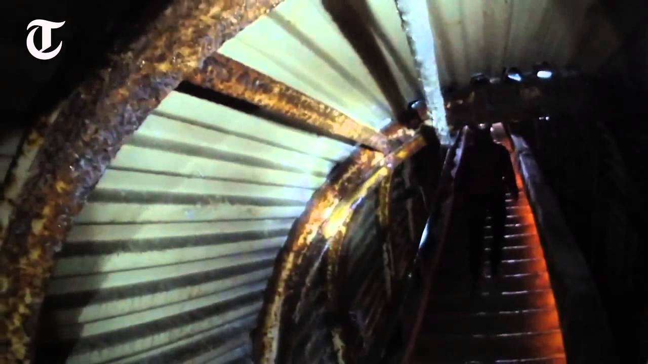 WWII tunnels under the White Cliffs of Dover opened - YouTube