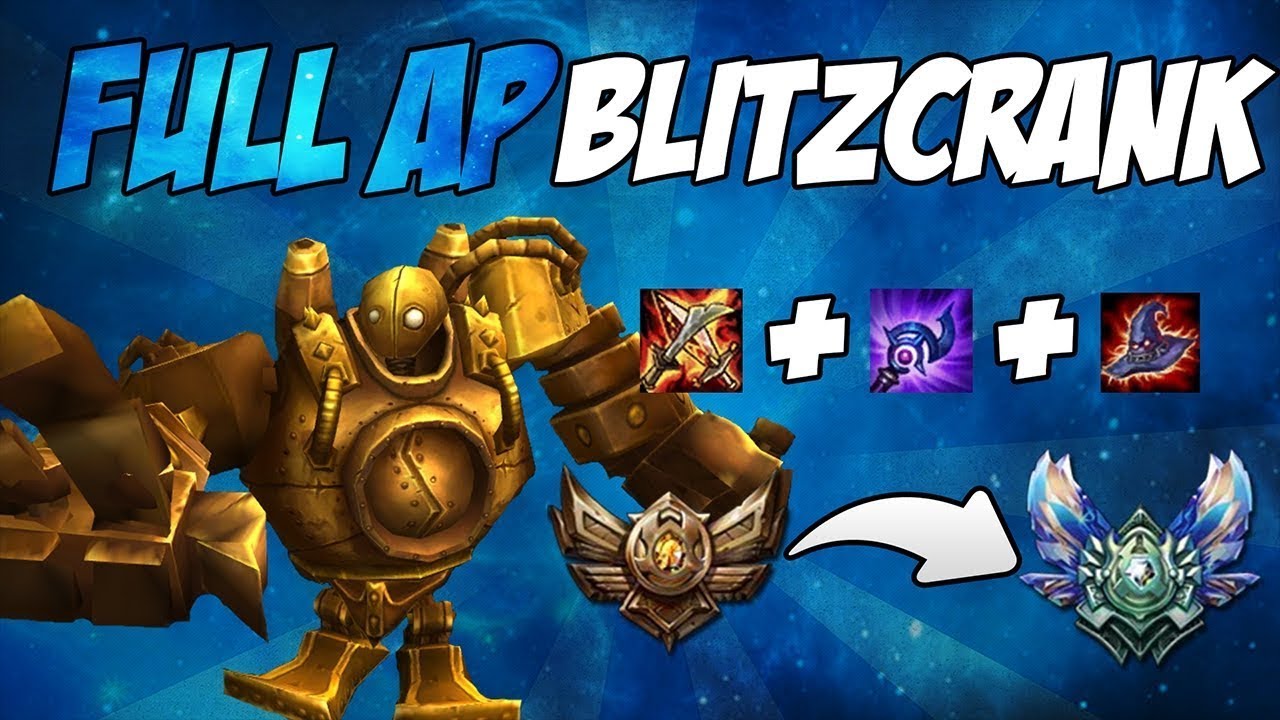 Blitzcrank montage How to carry with AP Blitz - YouTube