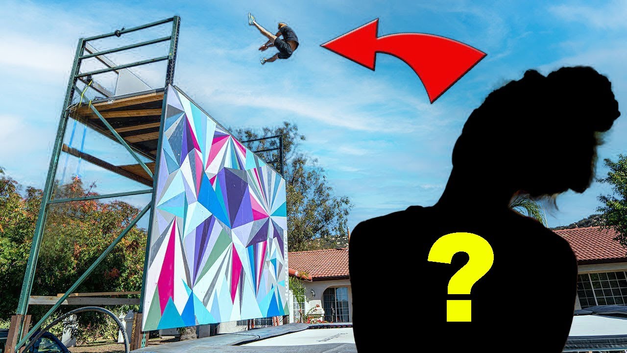 I'm Flying YOU Out to Learn Trampwall - YouTube