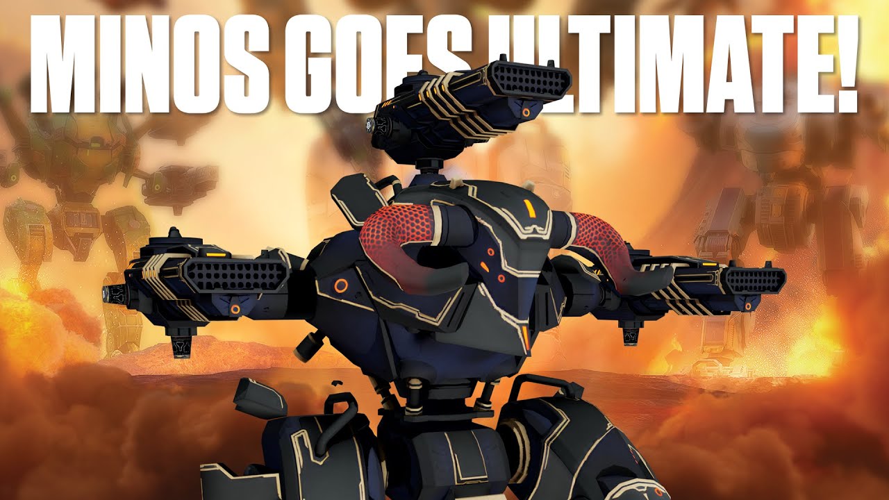 War Robots: New Ultimate Minos With Ultimate Squall (Test Server ...