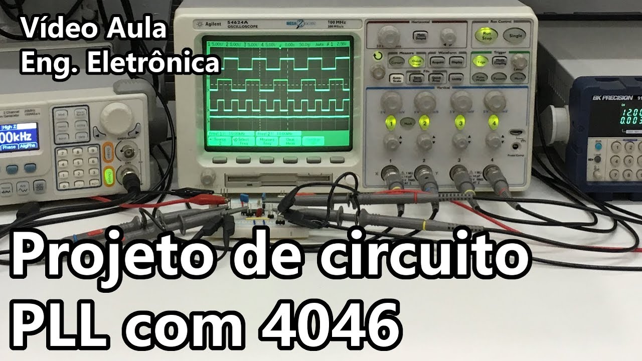PROJETO DE CIRCUITO PLL COM 4046 | Vídeo Aula #265 - YouTube