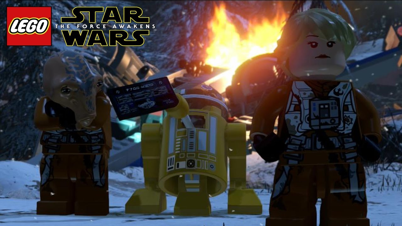 LEGO Star Wars The Force Awakens - Escape from Starkiller Base (DLC ...