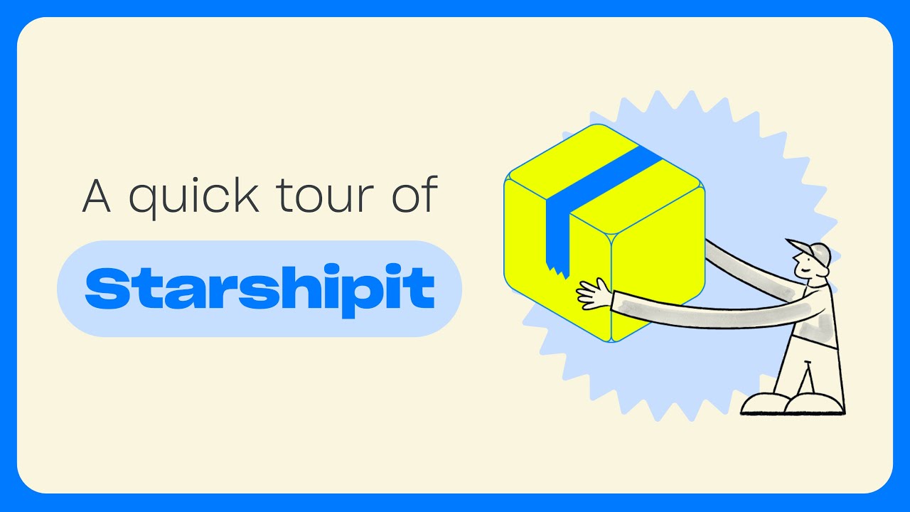 Tour of Starshipit | Quick 3-minute demo | Dashboard overview (UI 2.0 ...