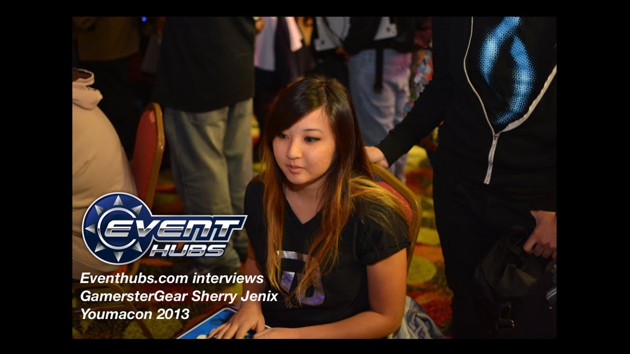 Eventhubs.com interviews GamesterGear Sherry Jenix Youmacon 2013 - YouTube