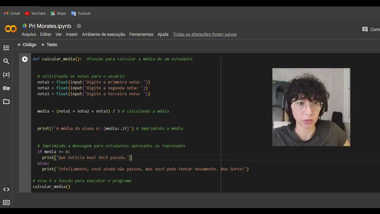 Exercício Python Média - YouTube