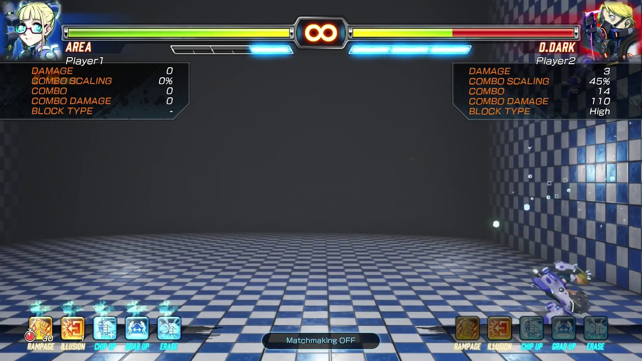 FIGHTING EX LAYER - AREA 50% Damage Combo - YouTube